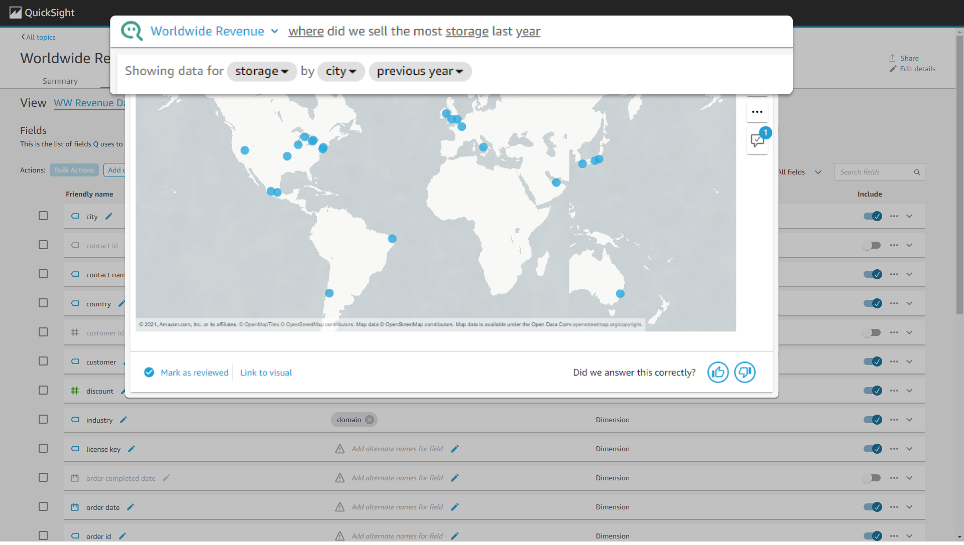 Amazon QuickSight Q Business Intelligence Service Amazon Web Services amazon-quicksight-q-business-intelligence-service-amazon-web-services